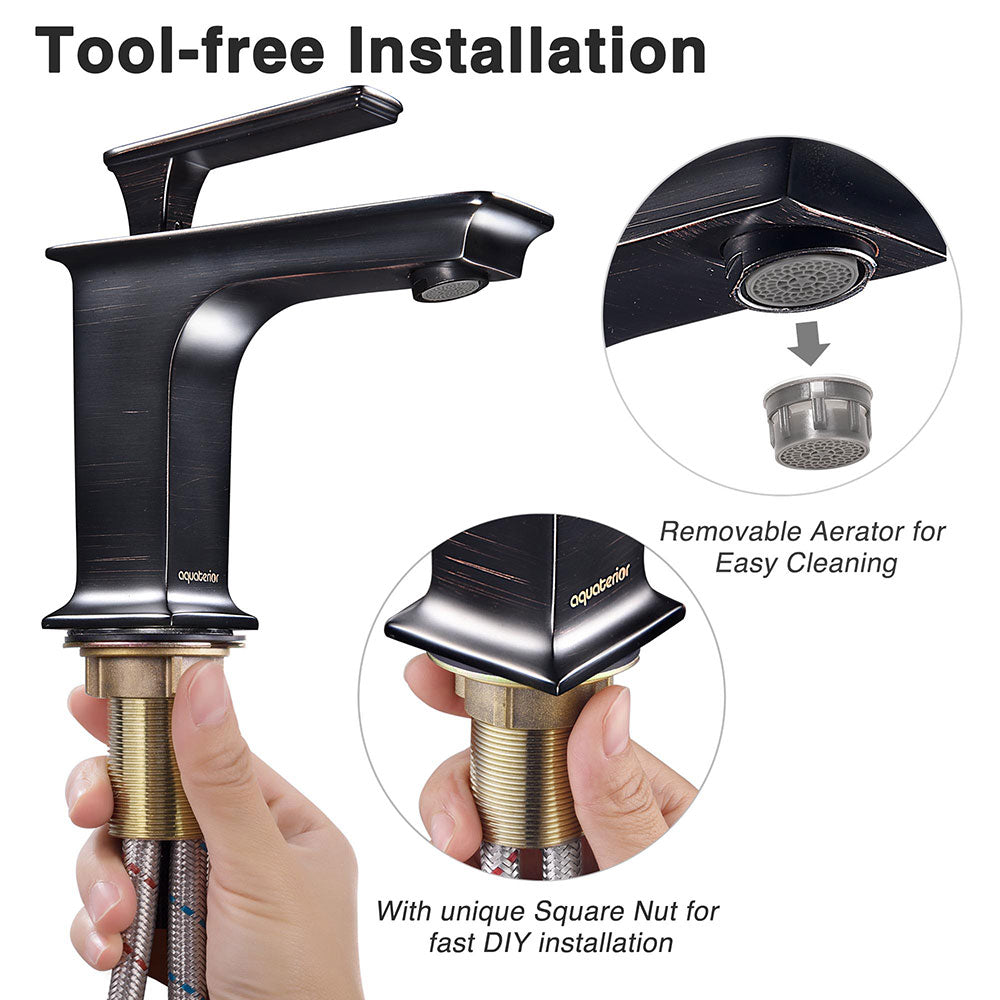 DIY Modern Bathroom Faucet Single Handle – The DIY Outlet